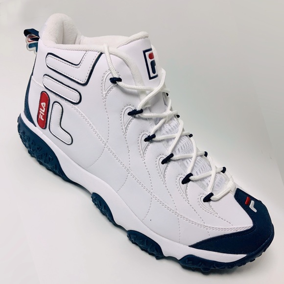 Fila | Shoes | Mens Fila Snake Dancer White Navy Sneakers Nwt | Poshmark